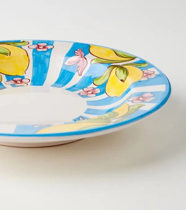 Dolce & Gabbana Ceramic Soup Plate - Blue