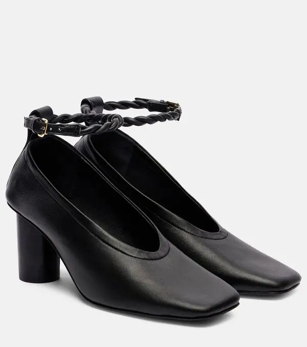 A.emery Amos 70 Leather Pumps - Black