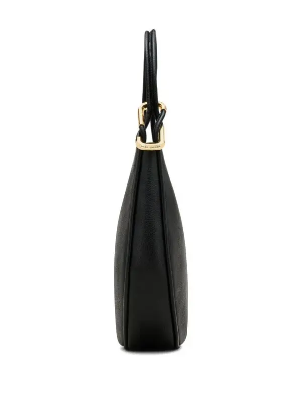 Marc Jacobs The Leather Crescent Dual Shoulder Bag - Black