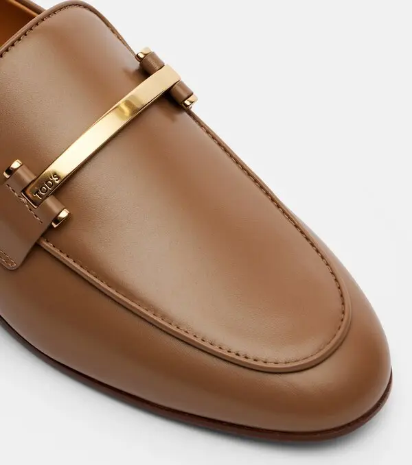 TOD'S Barretta Leather Loafers