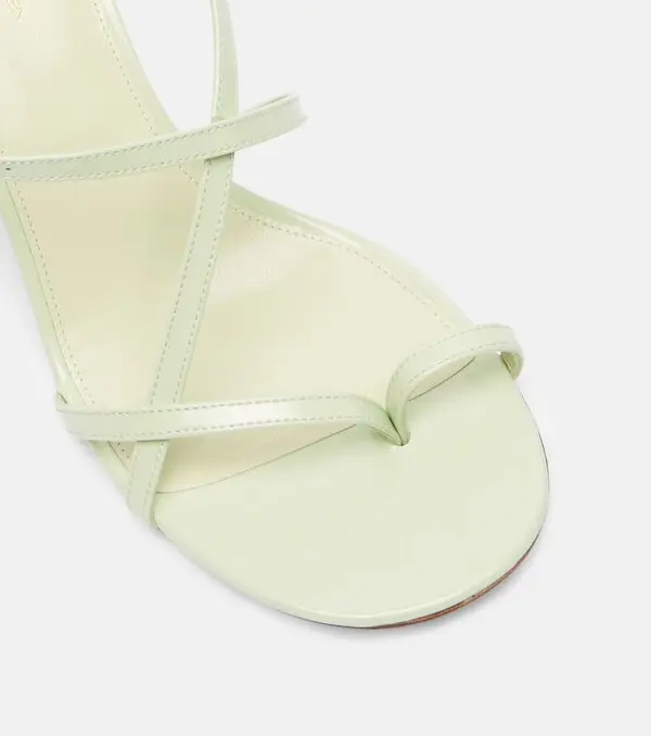 Dries Van Noten Bulle 105 Patent Leather Mules