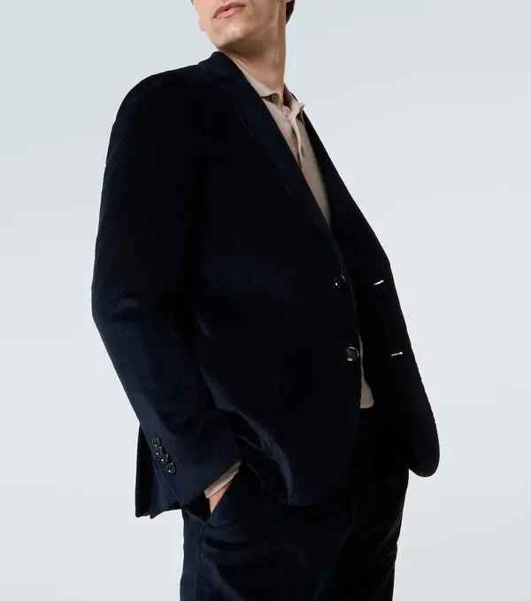 LARDINI Cotton Corduroy Blazer