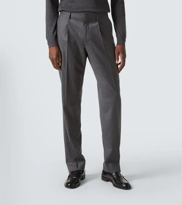 LARDINI Wool And Cashmere Suit Pants