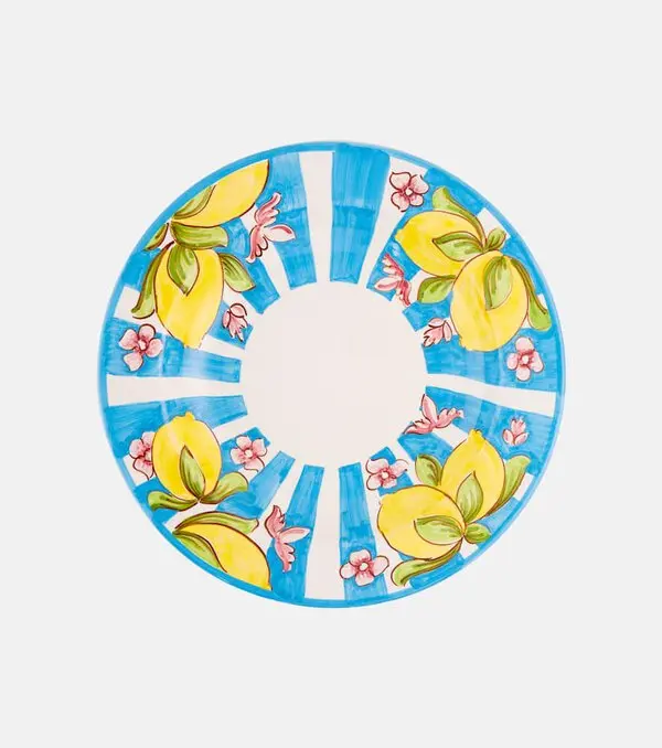 Dolce & Gabbana Ceramic Soup Plate - Blue