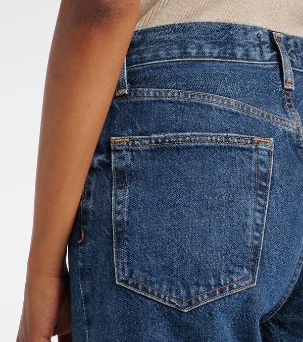 AGOLDE V-waist Baggy Straight Jeans In Nexus Wash
