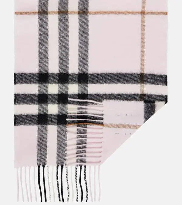 Burberry Check Cashmere Scarf
