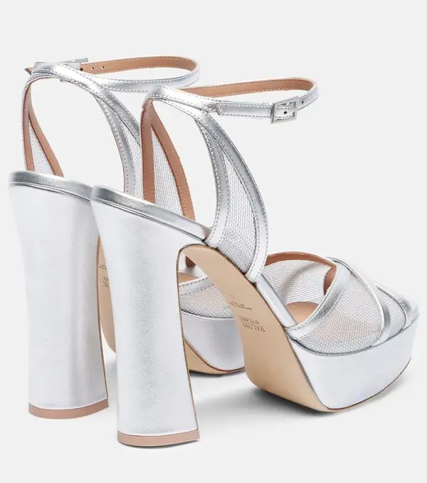 MALONE SOULIERS Sylvie 125 Leather Platform Sandals