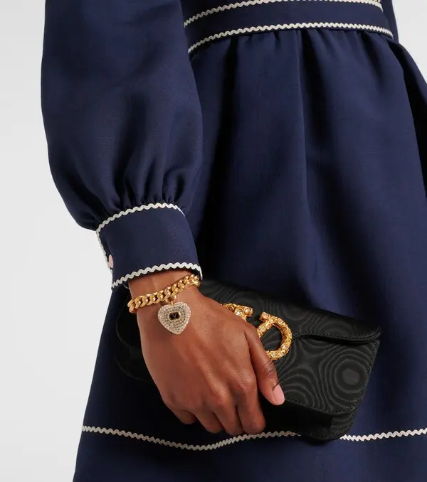 Valentino Garavani Coeur Royal Vlogo Charm Bracelet