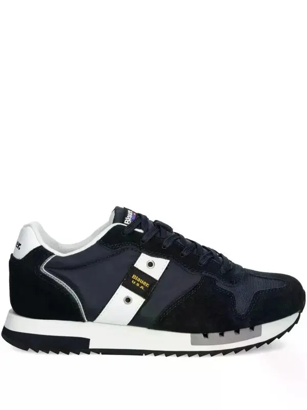 BLAUER. Suede Sneakers
