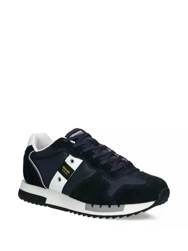 BLAUER. Suede Sneakers
