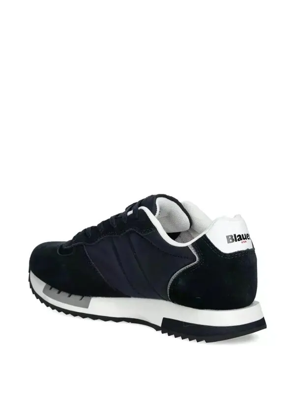BLAUER. Suede Sneakers