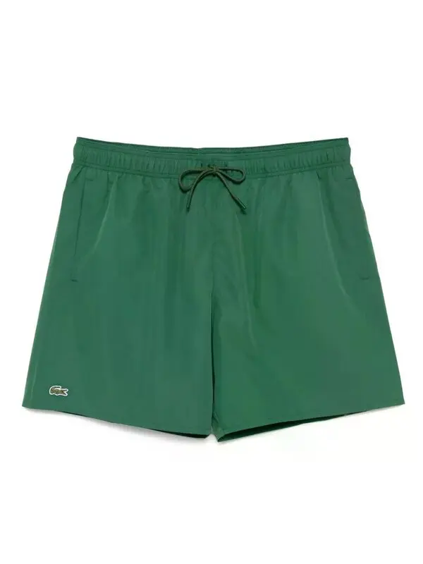 Lacoste Monochrome Swim Shorts - Green