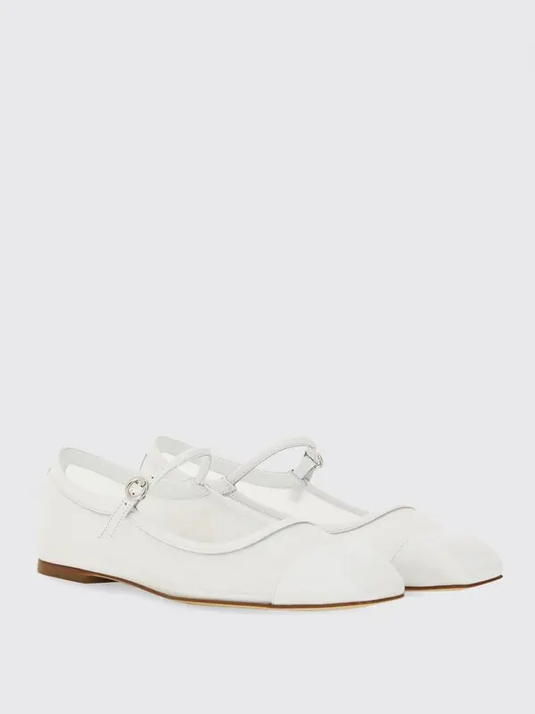 AeydĒ Ballet Flats - White