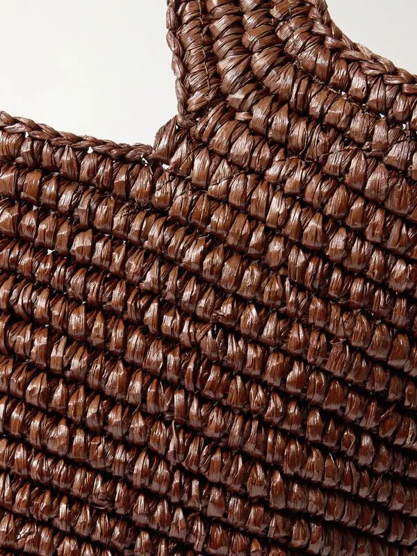SENSI STUDIO Woven Raffia Bolso Playero Tote