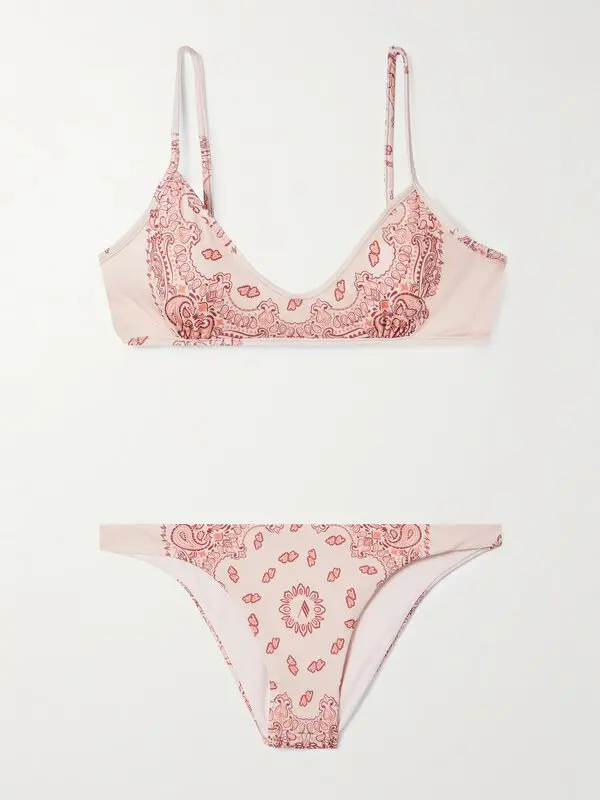 Attico Printed Bikini - Pink