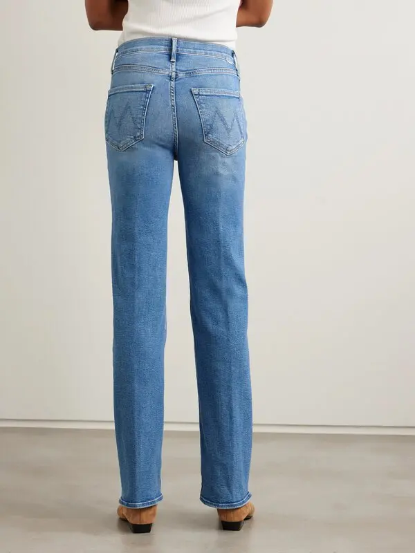MOTHER The Kick It Mid-rise Bootcut Jeans