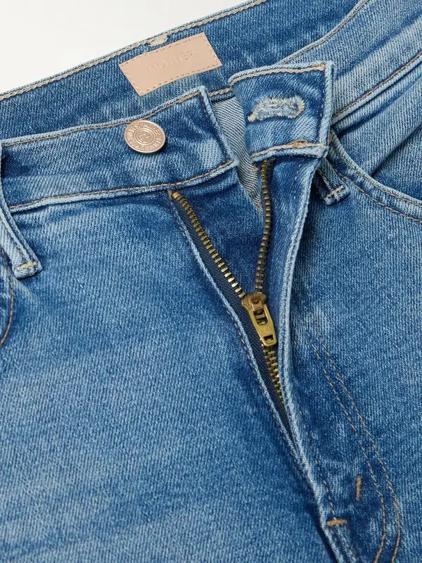 MOTHER The Kick It Mid-rise Bootcut Jeans