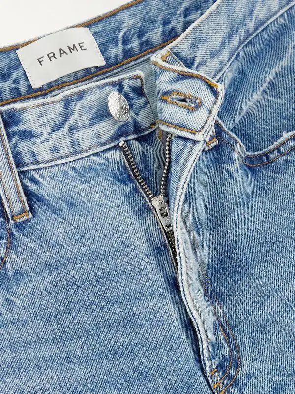 FRAME The Hang Mid-rise Straight-leg Jeans