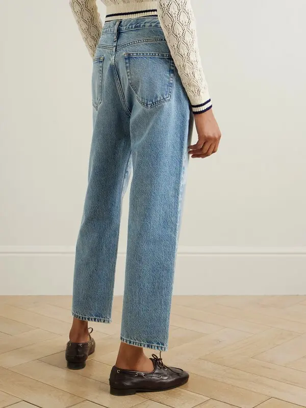 FRAME The Hang Mid-rise Straight-leg Jeans