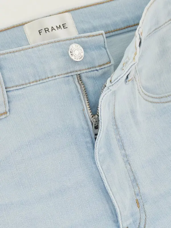 FRAME Reboot Crop High-rise Bootcut Jeans