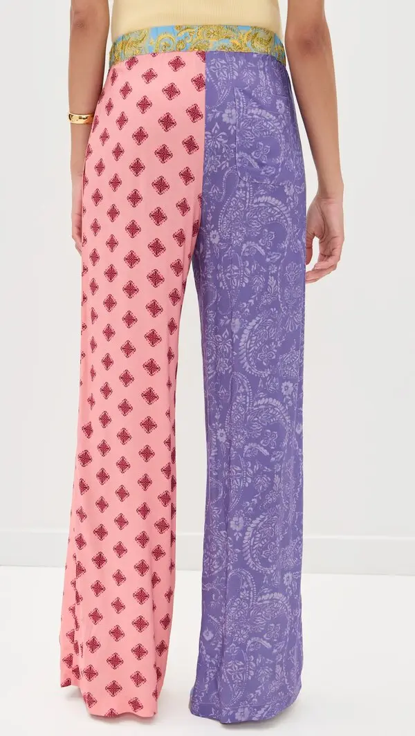 DONDE ESTEBAN Paisley Trousers