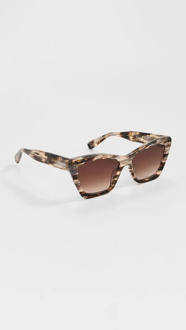 KREWE BRIGITTE Sunglasses Plume Krewe Brigitte Cateye Sunglasses - Plume | Editorialist main image 3