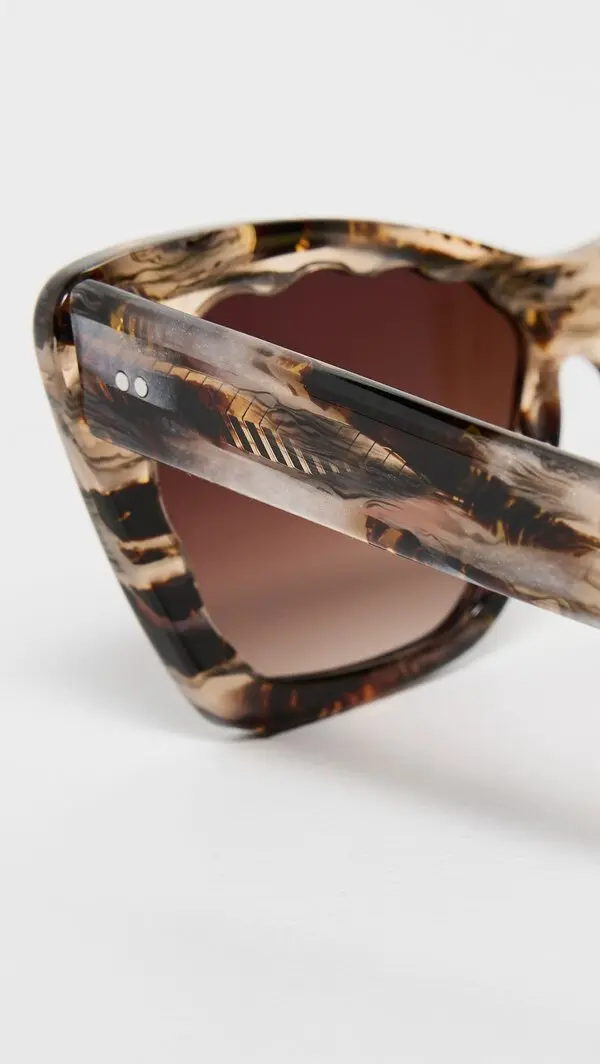 Krewe Brigitte Cateye Sunglasses - Plume | Editorialist