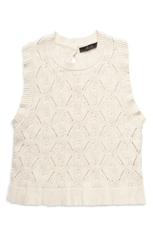 Deluc Genoa Open Stitch Sweater Vest