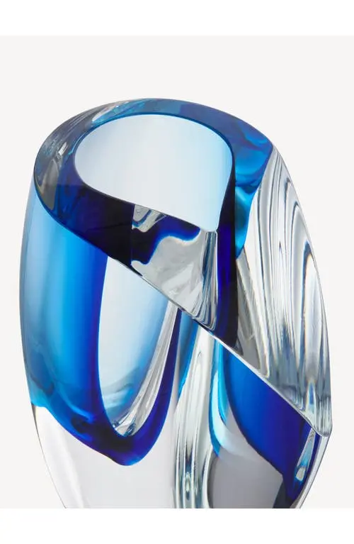 KOSTA BODA Mirage Large Vase - Blue
