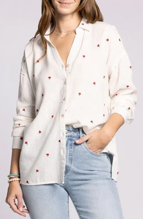 THREAD & SUPPLY Vena Oversized Button-up Shirt