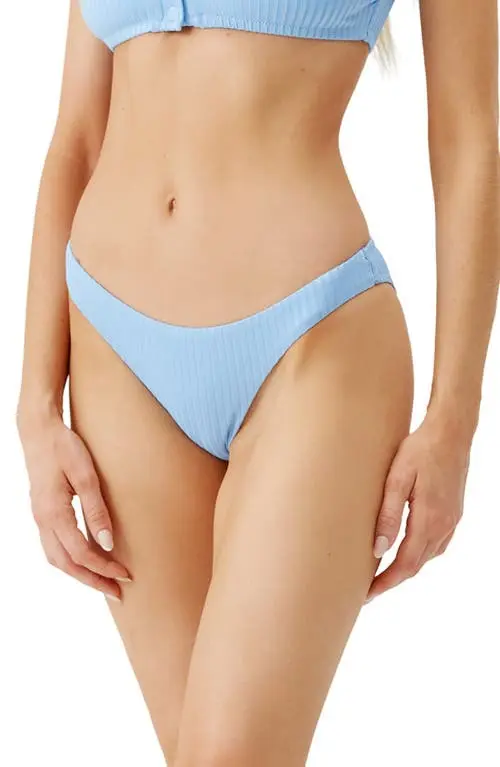 Melissa Odabash Salerno Rib Bikini Bottoms - Oasis Ribbed