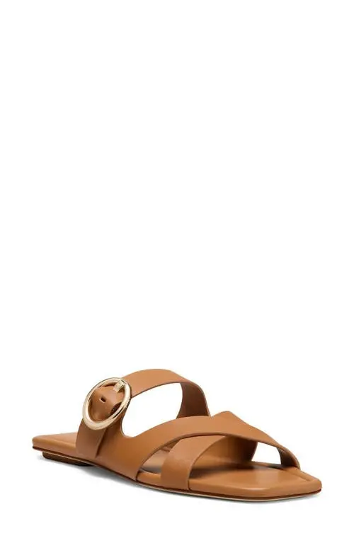 STUART WEITZMAN Villa Slide Sandal - Macchiato