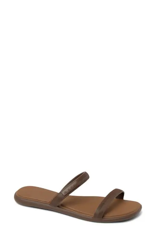 Reef Water Willow Marina Slide Sandal - Chocolate