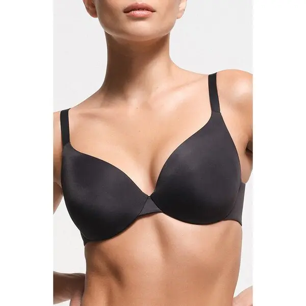 SKIMS Smoothing Intimates Full Coverage Underwire Bra - Onyx