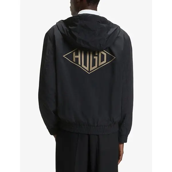 Hugo Logo-print Windbreaker Jacket