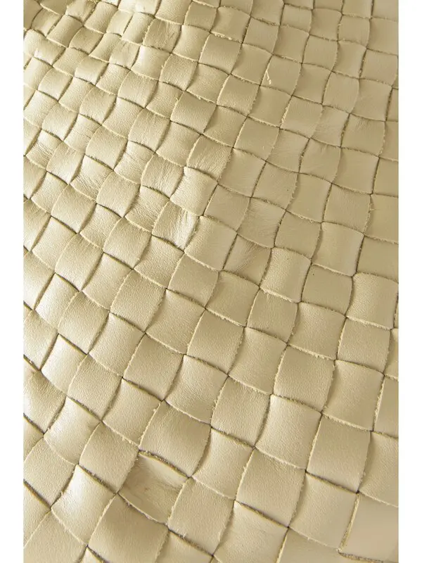 Dragon Diffusion Santa Croce Big Woven Leather Tote - Neutrals