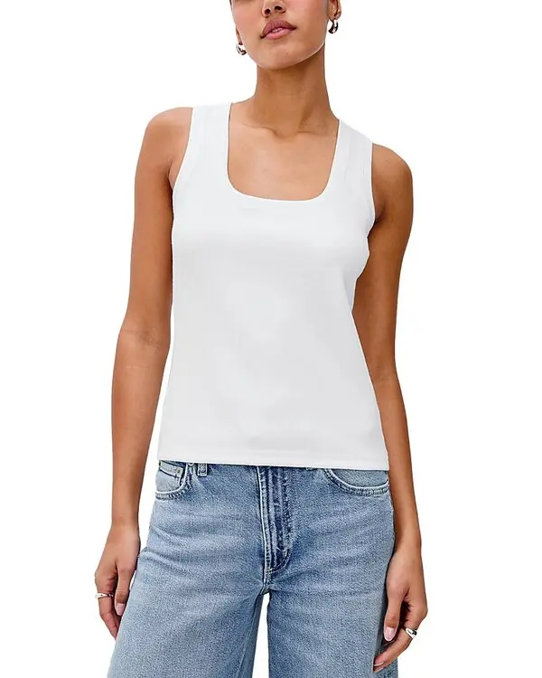 Rails Bobbie Tank Top - White