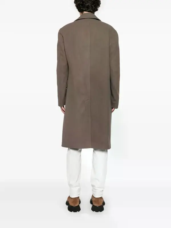 Tagliatore Double-breasted Coat - Brown