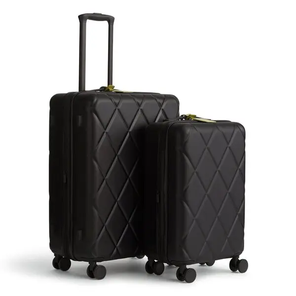 VERA BRADLEY Nested 2 Pc. Luggage Set - Black