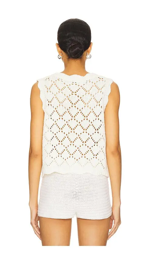 Line & Dot Aleza Tied Sweater Vest