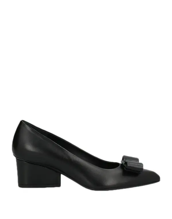 FERRAGAMO Viva 55 Leather Pumps