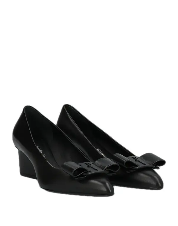 FERRAGAMO Viva 55 Leather Pumps