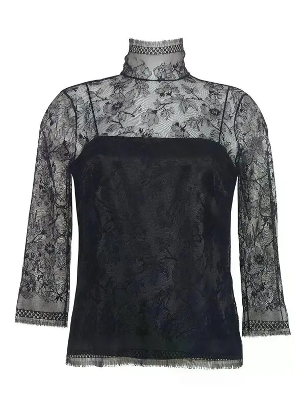Adam Lippes Floral-lace Top