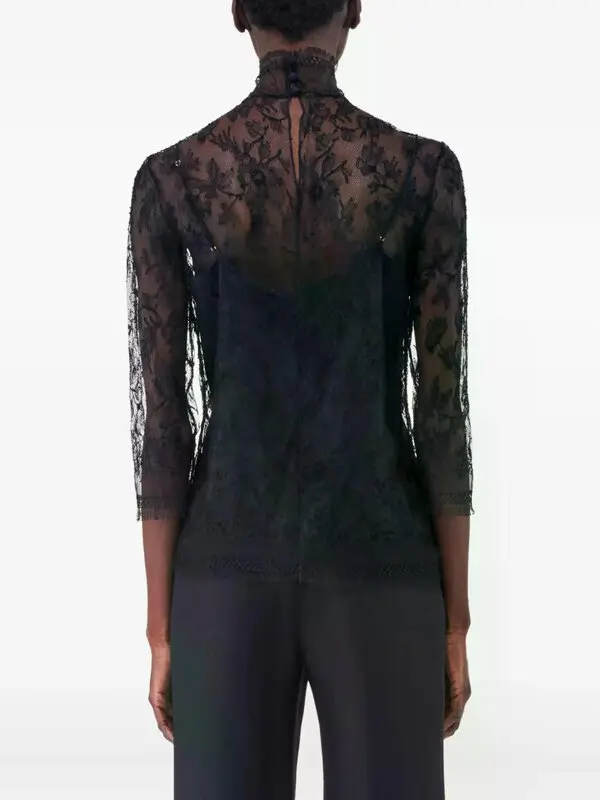 Adam Lippes Floral-lace Top