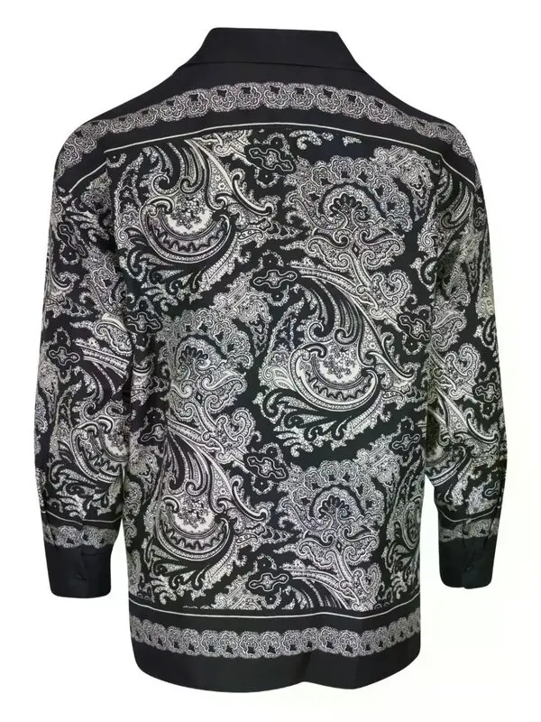 NILI LOTAN Alfie Shirt - Black