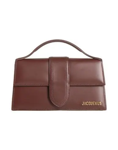 Jacquemus Handbag In Chocolate Cow Leather - Brown