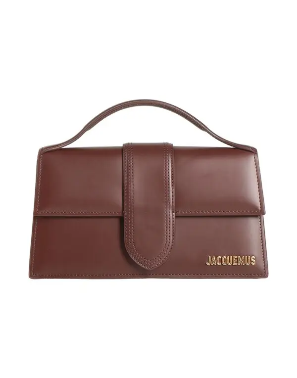 Jacquemus Handbag In Chocolate Cow Leather - Brown