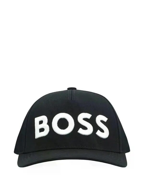 BOSS Logo-embroidered Baseball Cap - Black