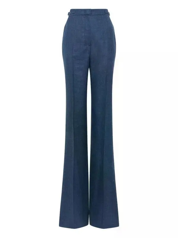 Gabriela Hearst Chambray Trousers