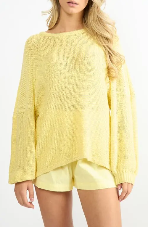 VIENS AVEC MOI Relaxed Fit Sweater